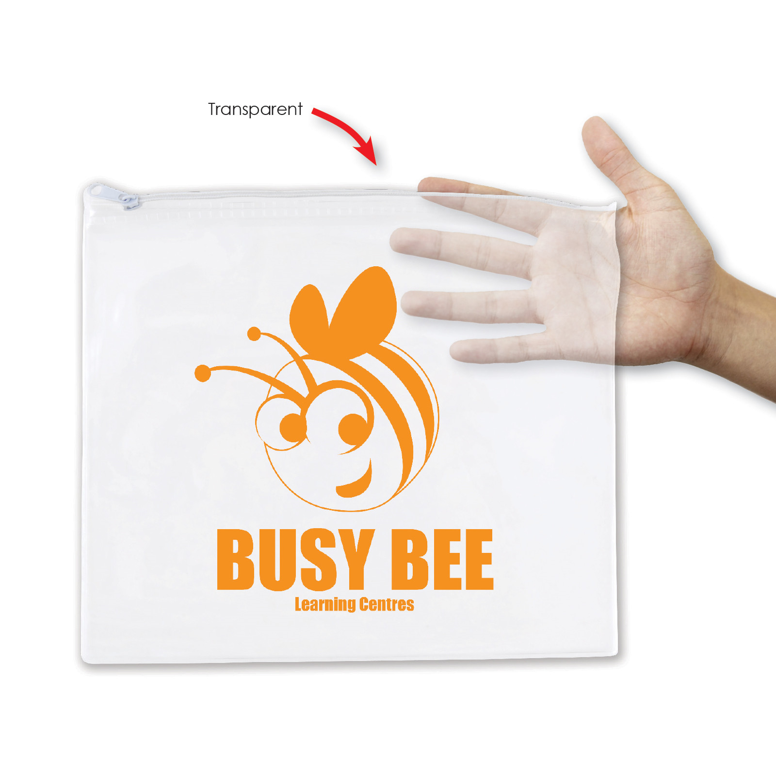 Personalised Harris Large PVC Pouches - PromoPAL