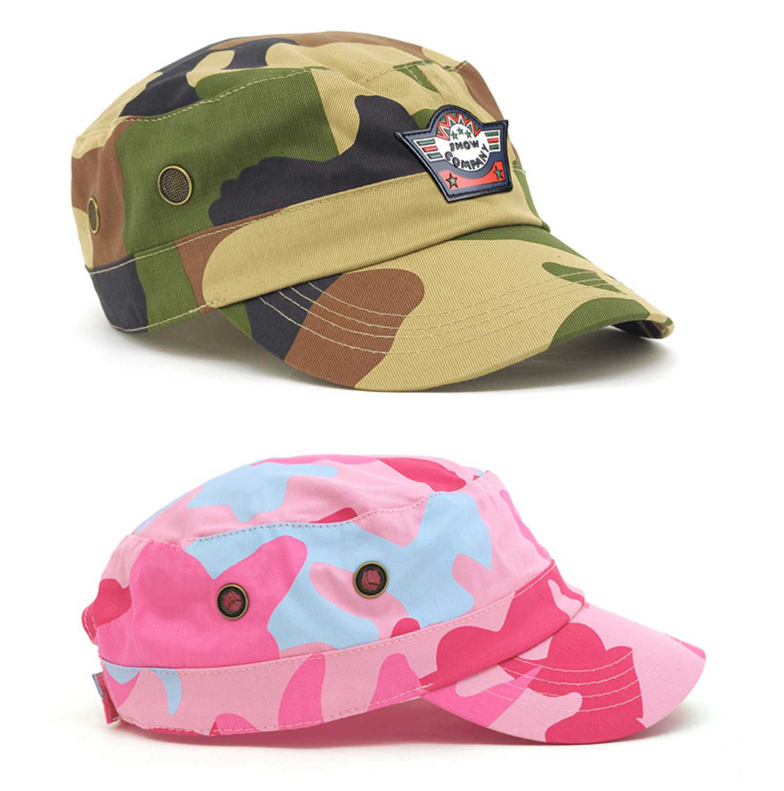 Personalised Combat Camo Caps | PromoPAL