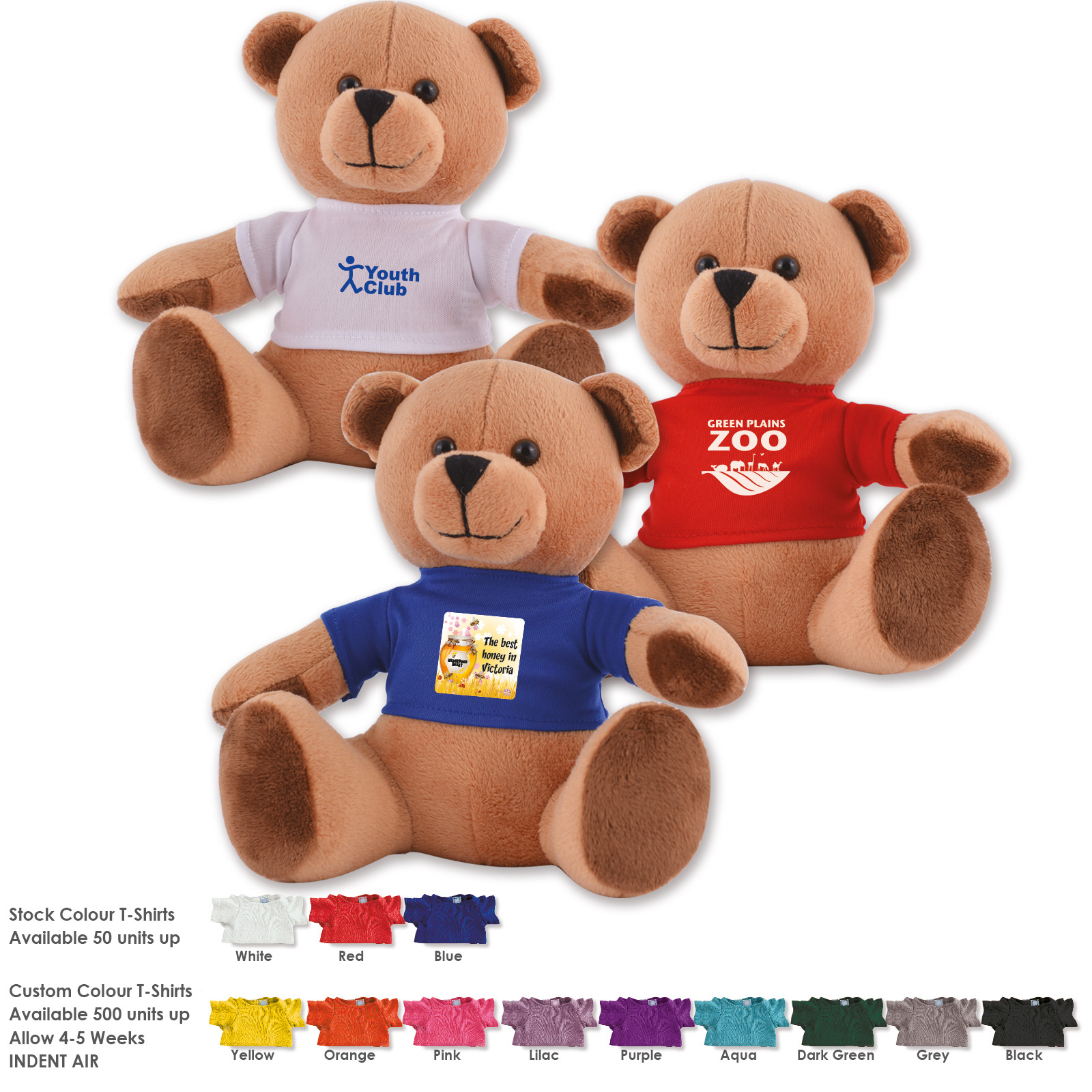 Personalised Toffee Bears - PromoPAL