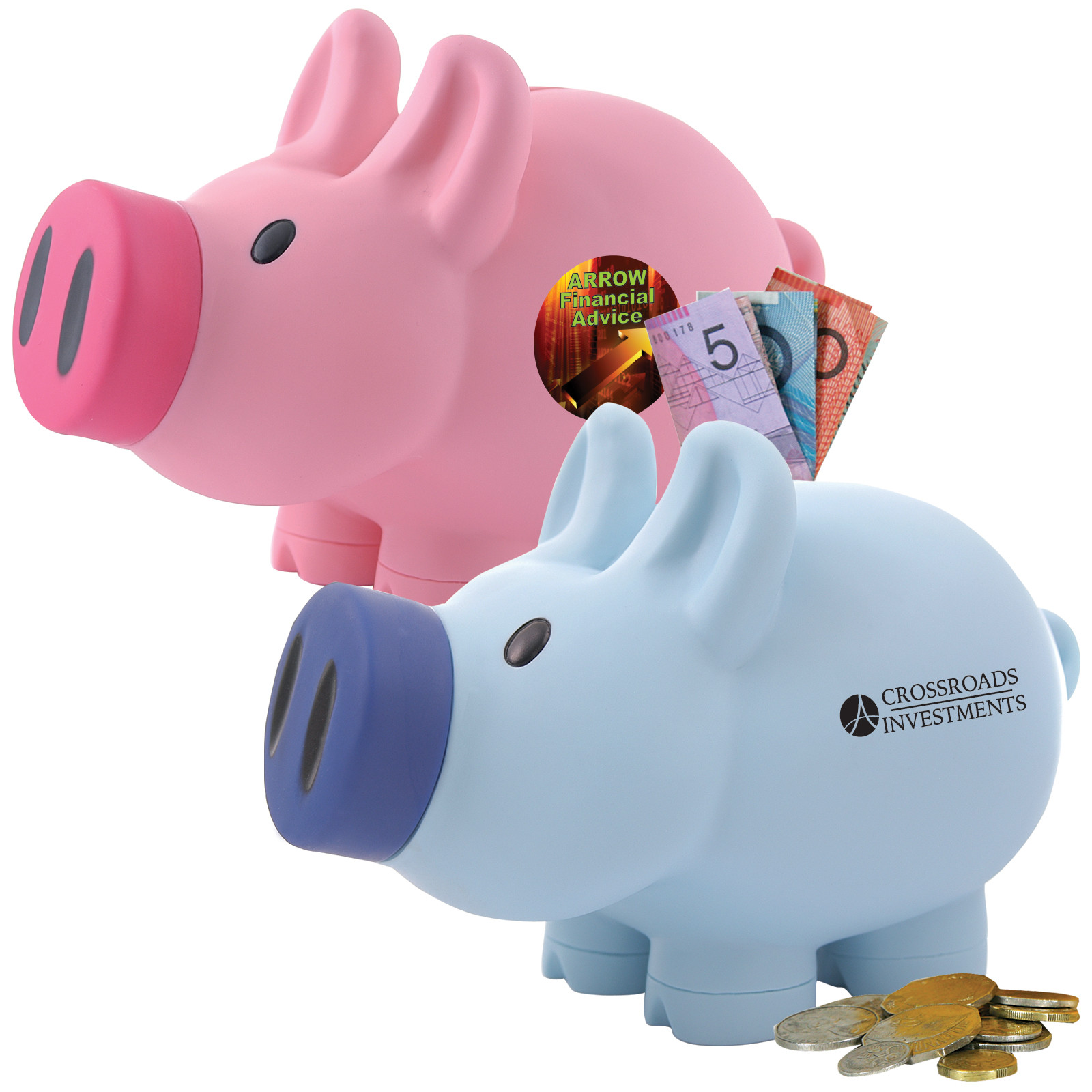 Personalised Penny and Buck Money Boxes | PromoPAL