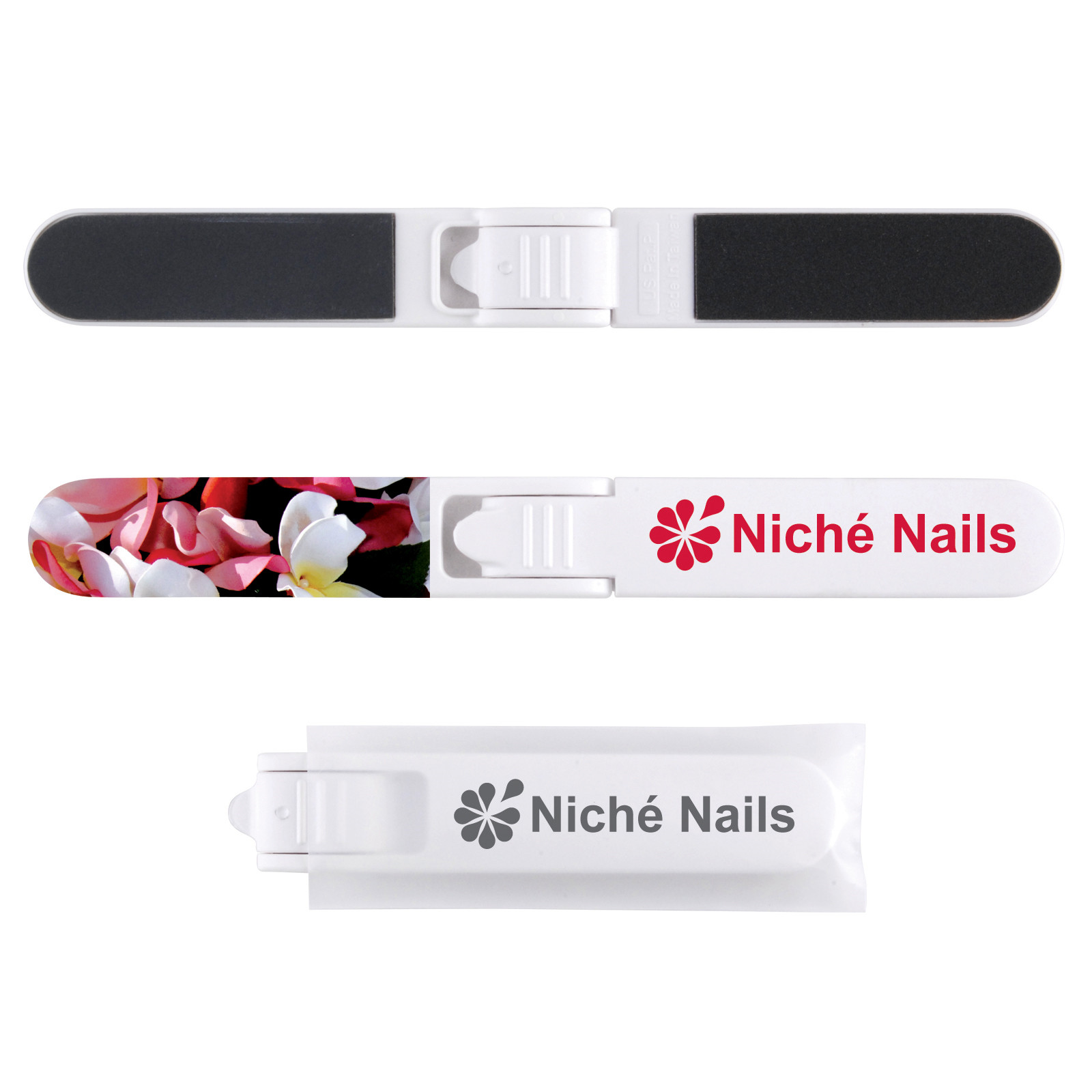 Personalised Dinky Fold Up Nail Files - PromoPAL