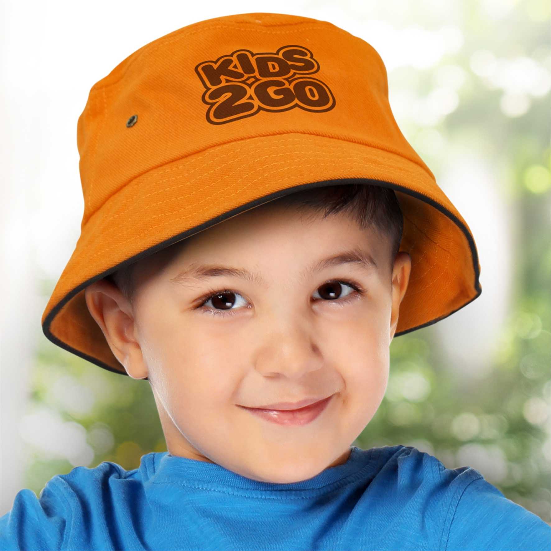Personalised Bremer Bucket Hats - Black Trim | PromoPAL