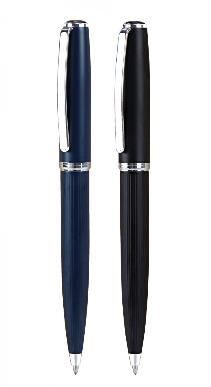 Personalised Hampton Matt Brass Pen - PromoPAL