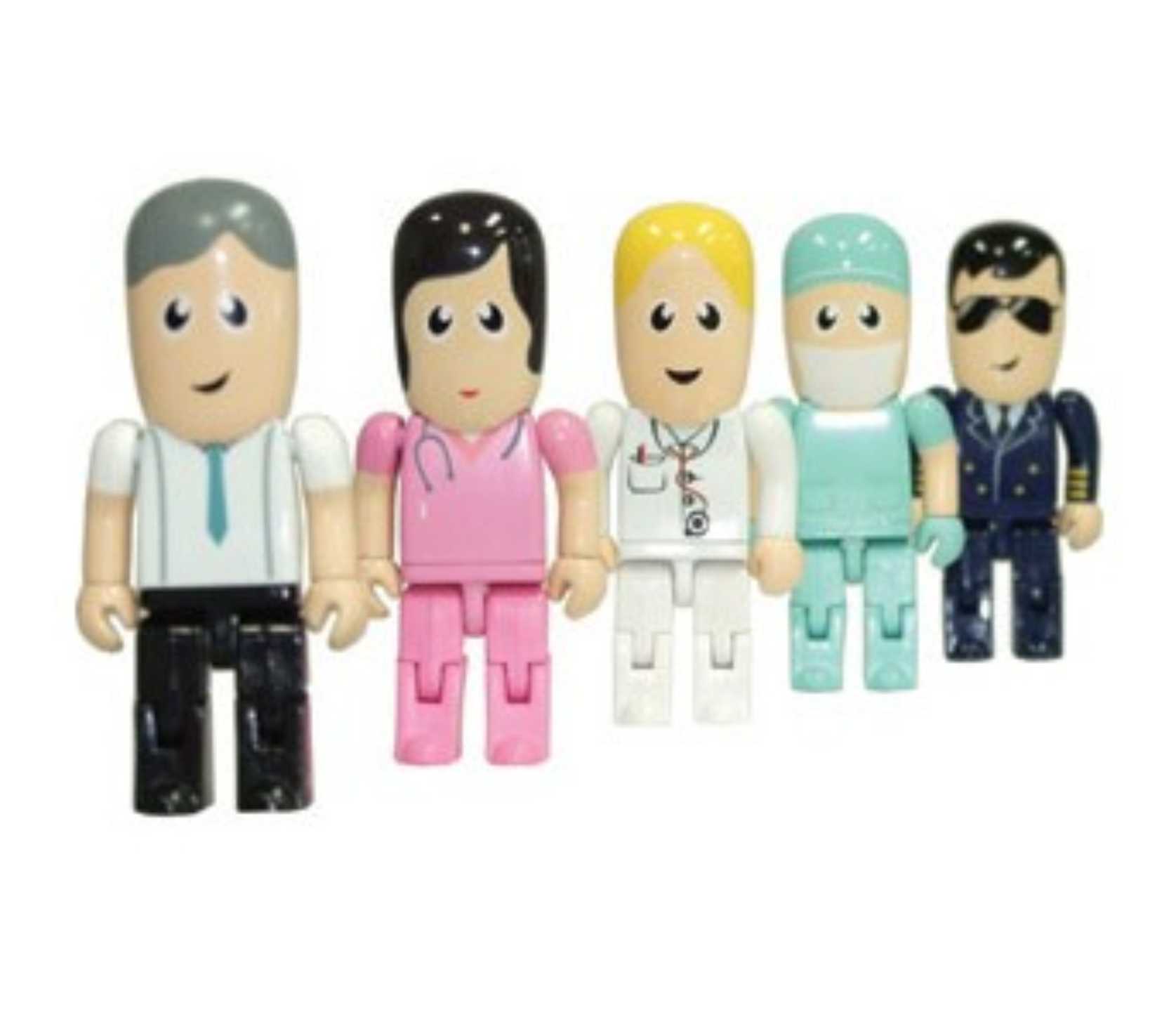 Personalised Everyday People USB Flash Drives - 4Gb - PromoPAL